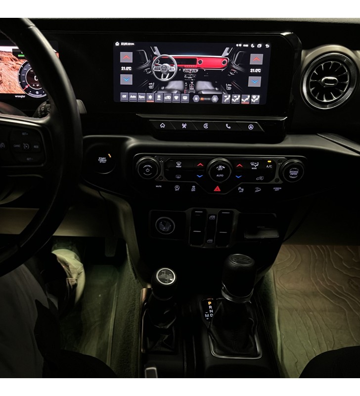 Virtual Cockpit | Jeep Wrangler | Car Tablet | Audio Elite