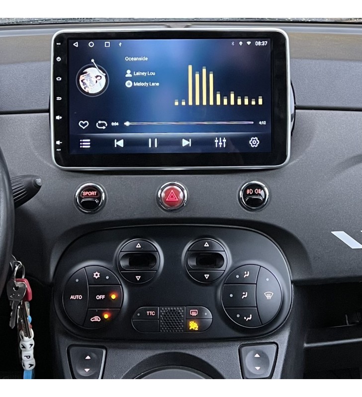 Fiat 500 | Car Tablet | Android | Car Play | Audio Elite
