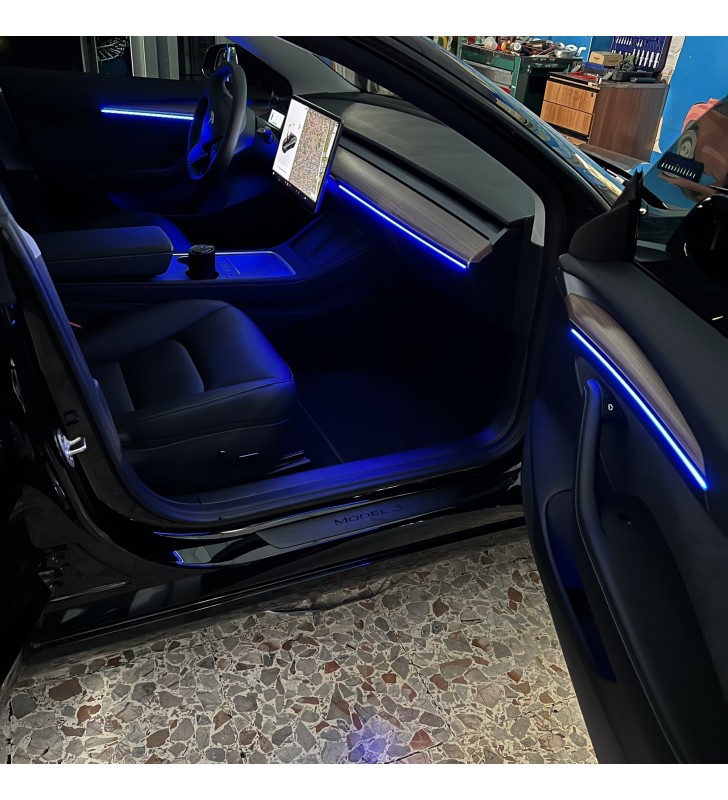 Tesla Model Y | Ambient Light | Audio Elite