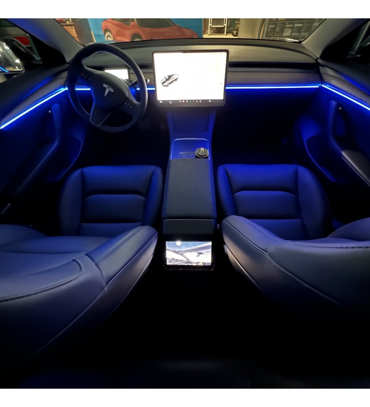 Tesla Model Y | Ambient Light | Audio Elite