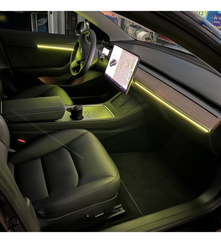 Tesla Model Y | Ambient Light | Audio Elite