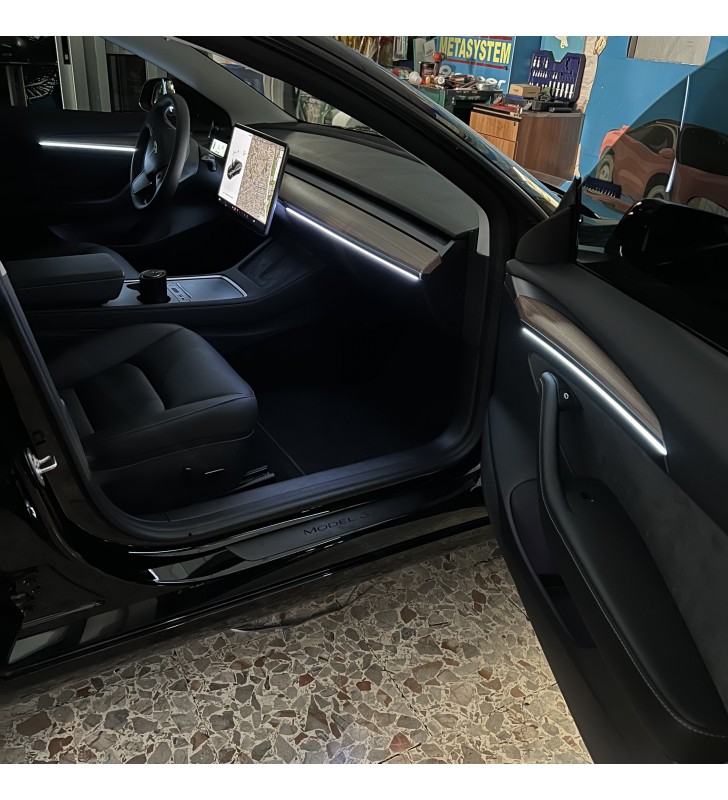 Tesla Model Y | Ambient Light | Audio Elite