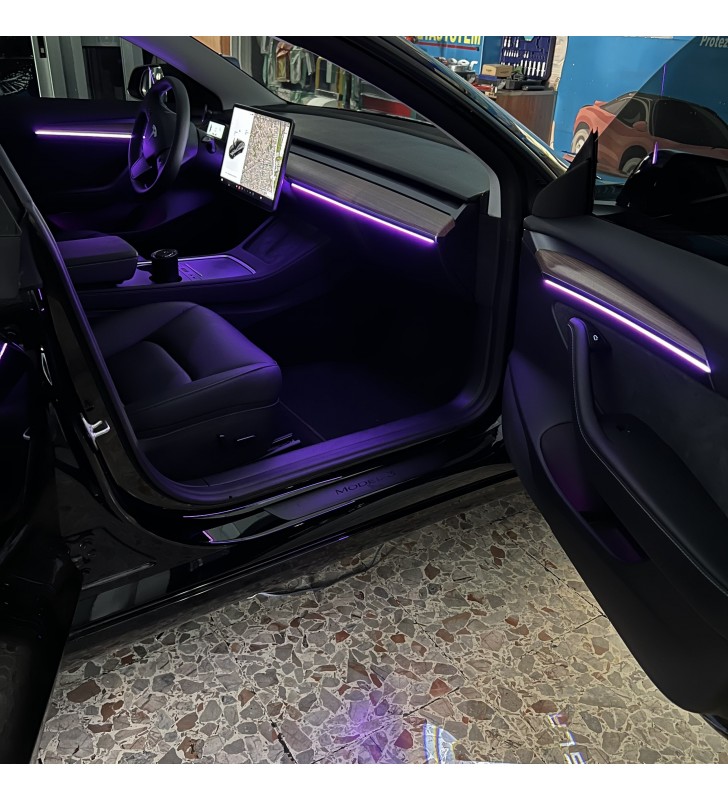 Tesla Model Y | Ambient Light | Audio Elite