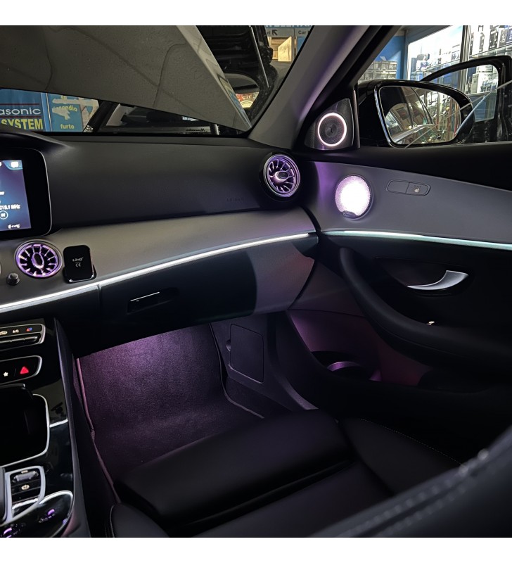 Mercedes Classe E | Ambient Light | Illuminazione | Audio Elite