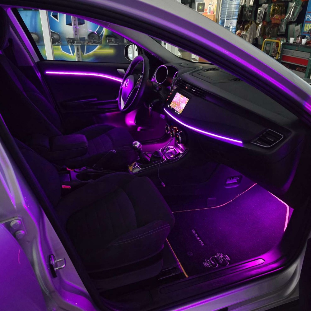 Alfa Romeo Giulietta | Luci Led Ambiente | Audio Elite | Illuminazione