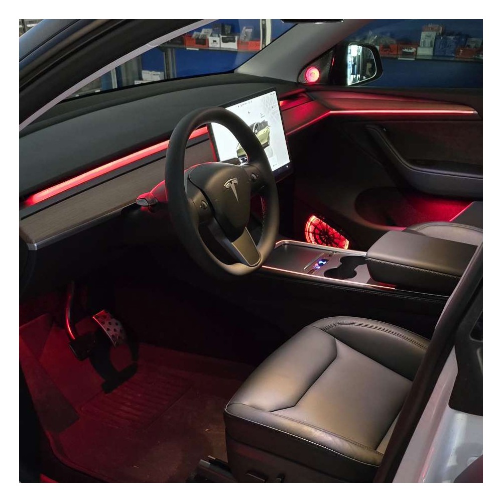 Tesla Model Y | Ambient Light | Audio Elite
