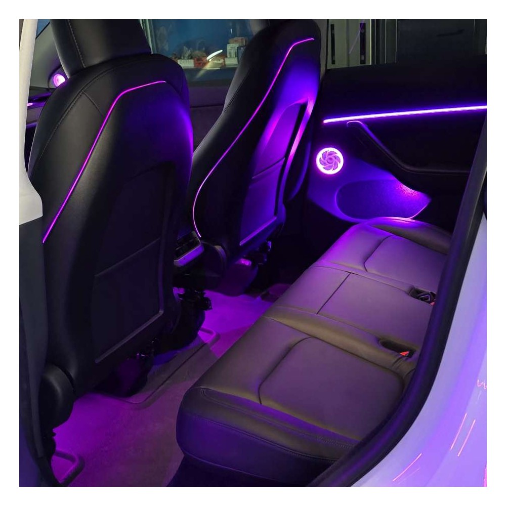Tesla Model Y | Ambient Light | Audio Elite