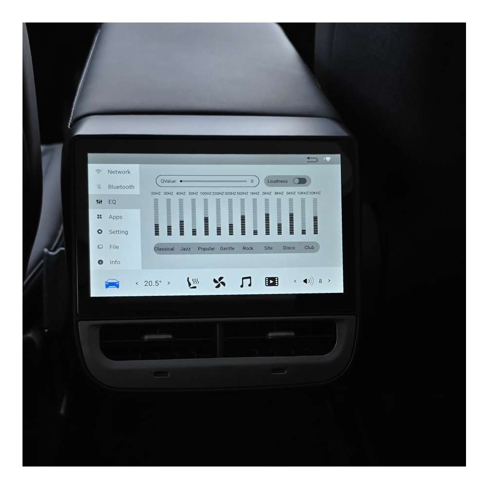 | Display | Tesla Model Y | Audio Elite